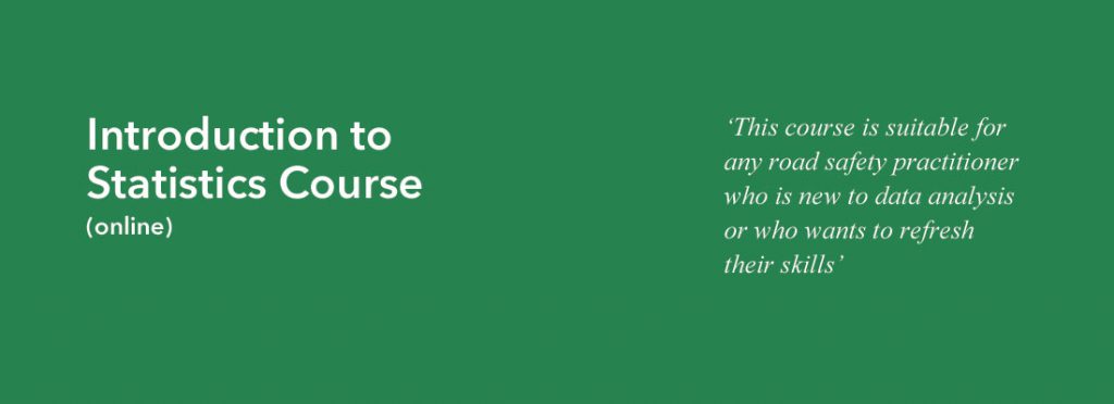 Introduction to Statistics (online course) – The Road Safety GB Academy